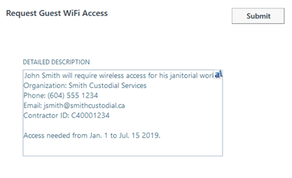 Applying for Guest ID for External Contractors & Affiliates - BCIT