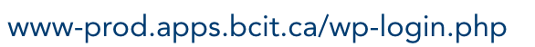 Logging In to BCIT Tools and Systems (Faculty & Staff) - BCIT