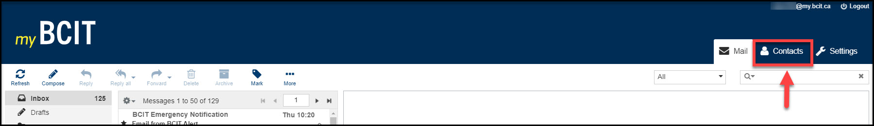 Exporting your myBCIT Email Address Book - BCIT
