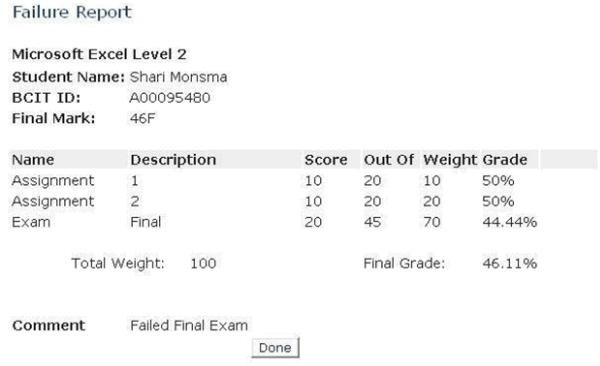 Approving Flexible Learning Final Grades - BCIT