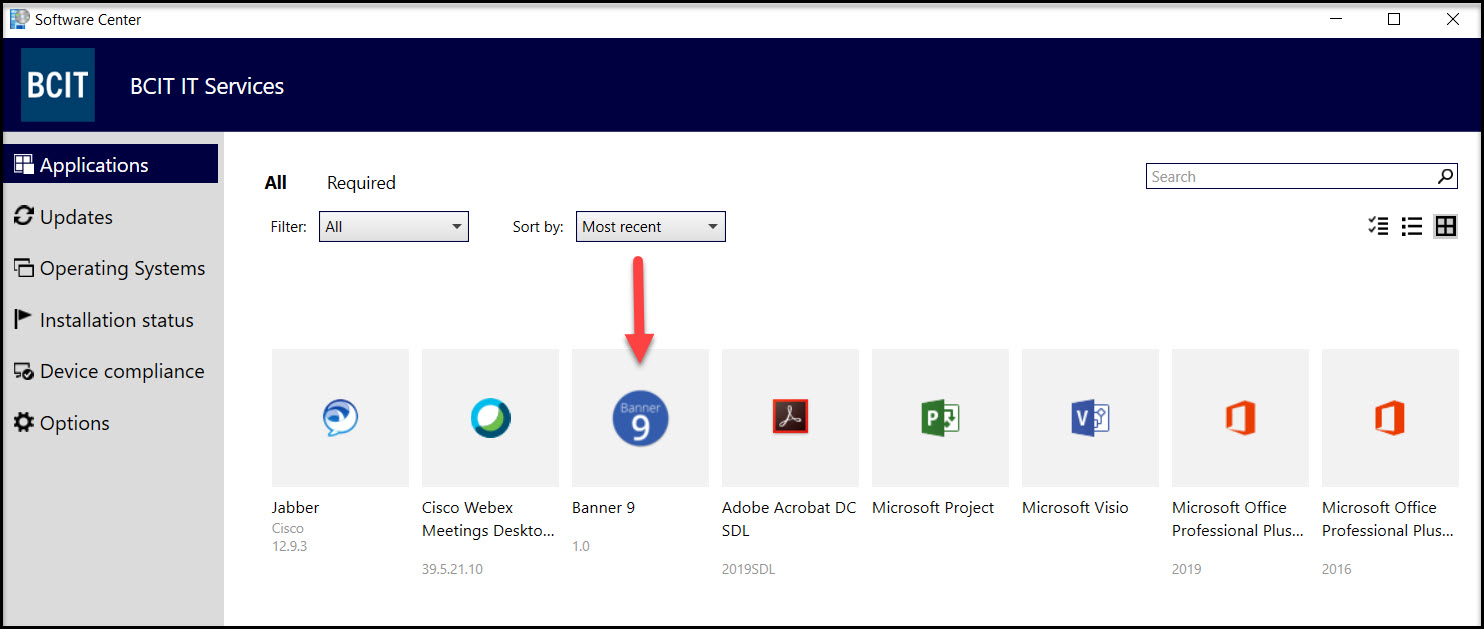 Getting Started with Banner - BCIT
