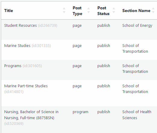 Correctly Deleting a Previously-Published Page, Post, or Program/FLEX ...