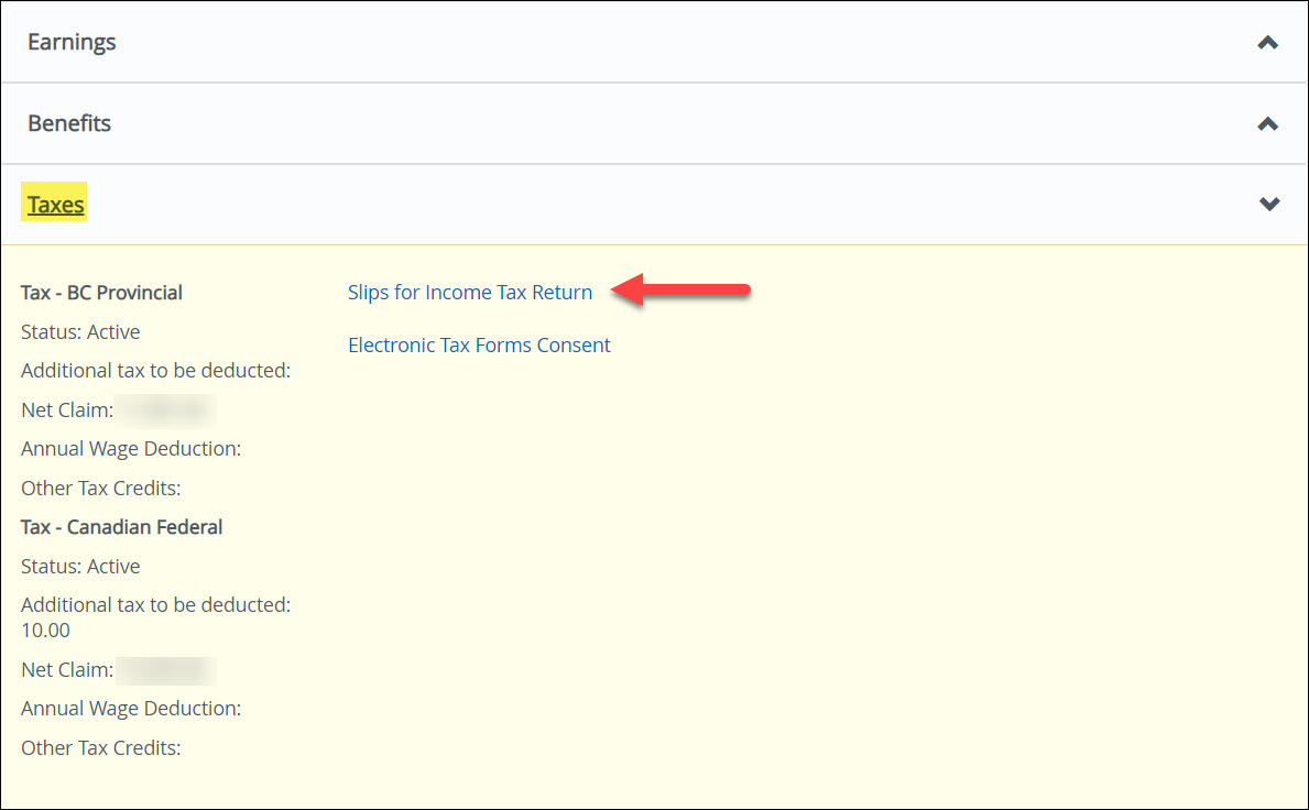 Printing your BCIT T4/T4A Electronic Tax Forms - BCIT