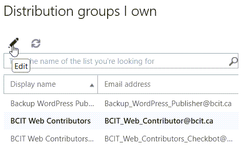 Managing Shared Email Accounts & Distribution Groups in Outlook - BCIT