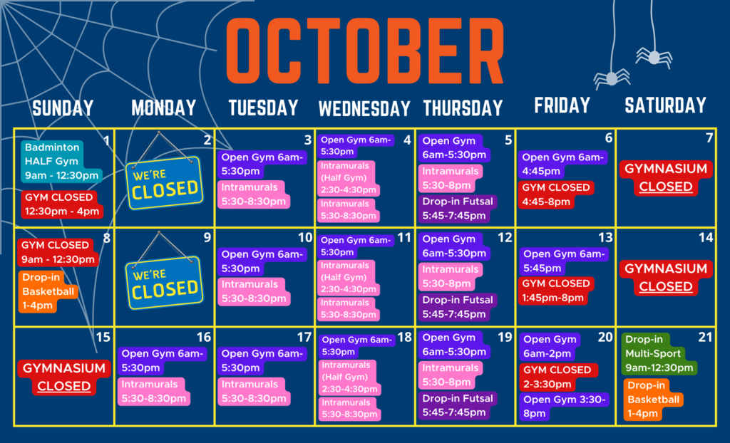 Hours & Location - BCIT