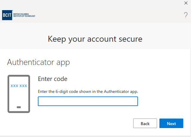 Enabling Windows Hello sign in features - BCIT
