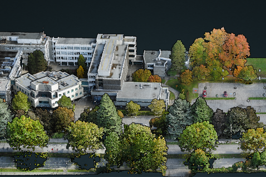 Explore LiDAR 3D Models of Campus - BCIT